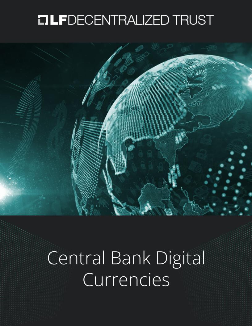 LF Decentralized Trust CBDC ebook